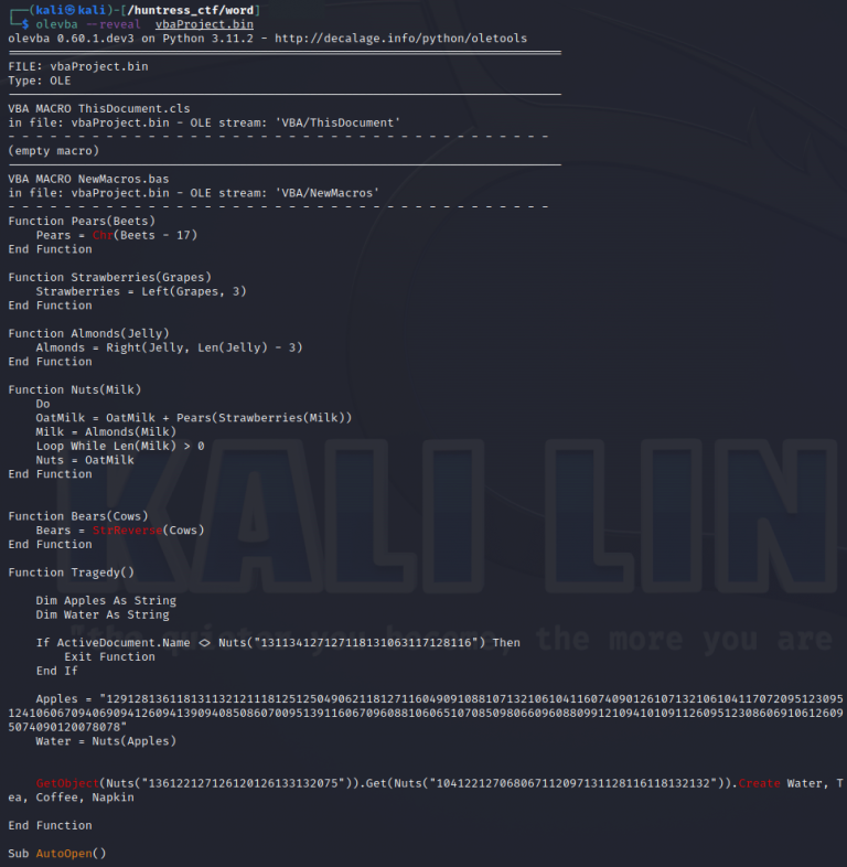 Huntress CTF 2023 – Operation Decode